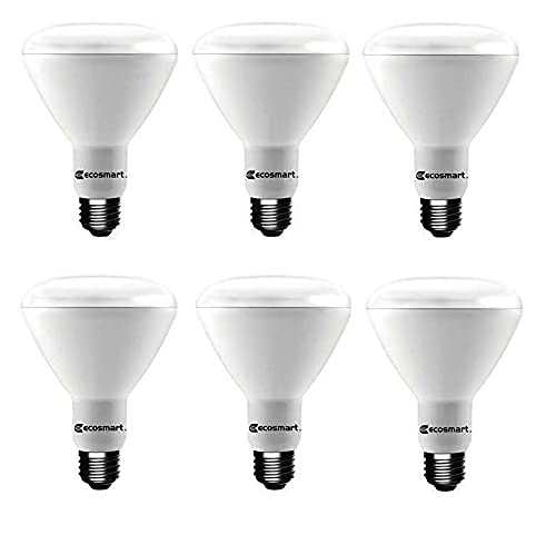 EcoSmart 65W Equivalent Day Light BR30 Dimmable LED Light Bulb (6-Pack)