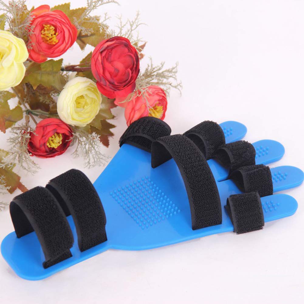 Finger Training Device,Stroke Rehab Equipment Finger Orthotics Fingerboard Stroke Hemiplegia Finger Orthotics Points for Stroke/Hemiplegia/Traumatic Brain Injury Suitable for Left and Right Han