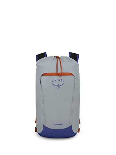 Osprey Daylite Cinch Backpack, Silver Lining/Blueberry, One Size