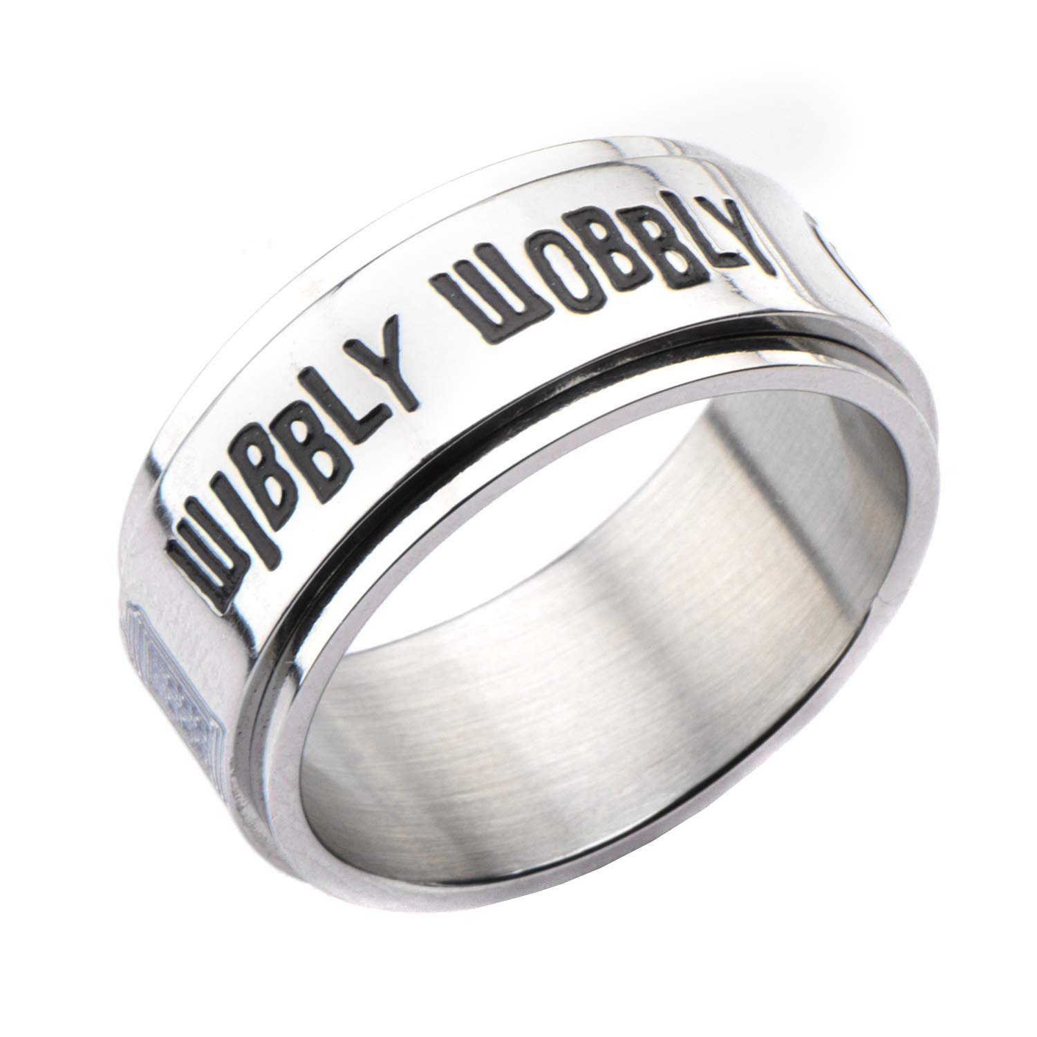Doctor Who Wibbly Wobbly Timey Wimey Spinner Ring (8)