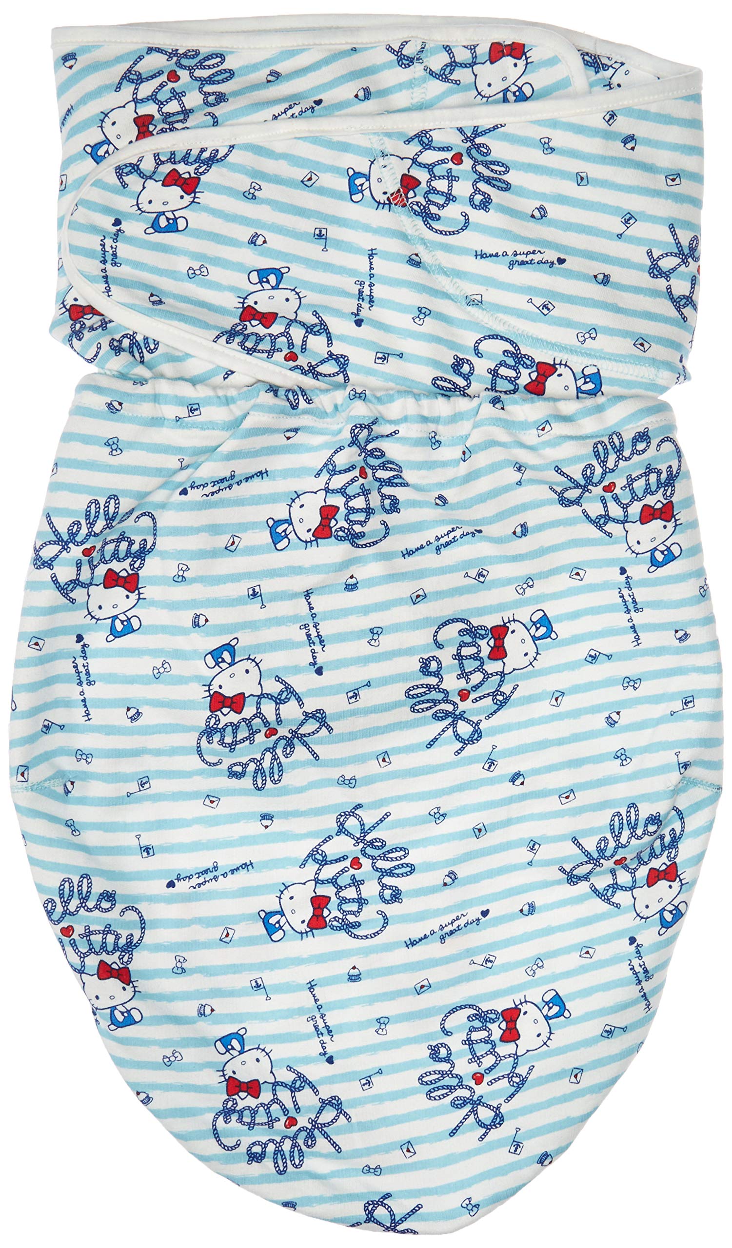 Ergobaby Swaddle Wrap, Original Swaddler, Special Edition Hello Kitty, Sail Away