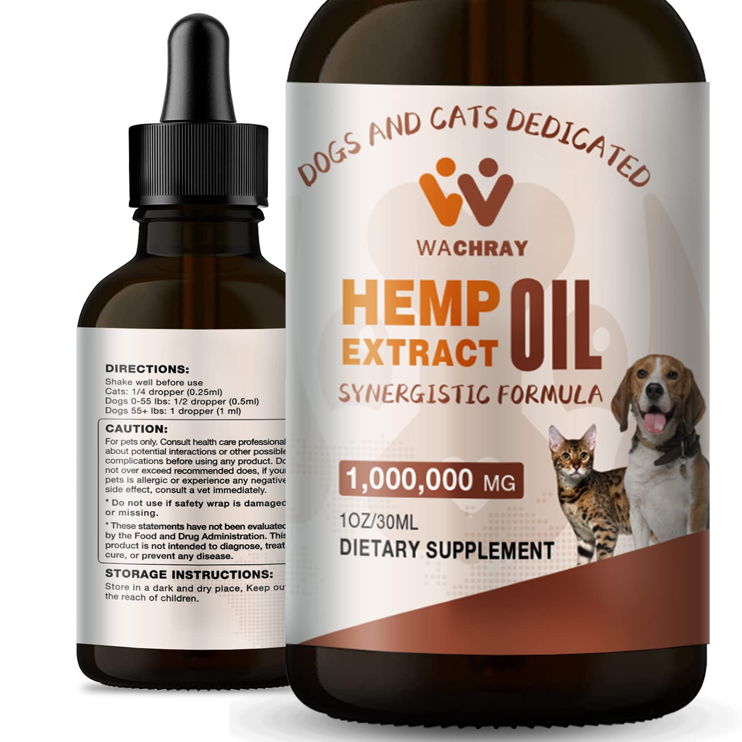 Natural WACHRAY Pet Dog Relaxants Oil Helps Aid with Thunder, Fireworks-0411WAHOP