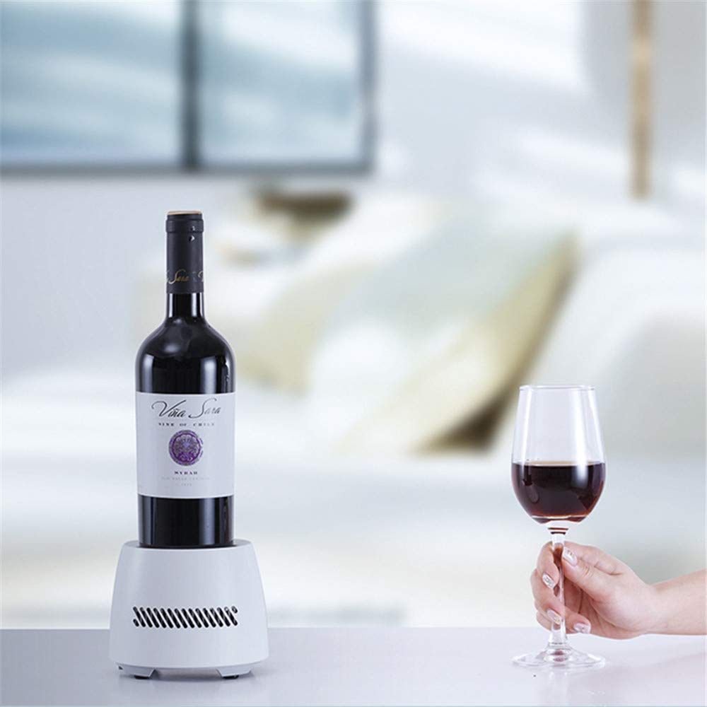 Fast Cooling Cup, Electric Desktop Refrigeration Cup Drink Cooler Cup with Fast Cooling and Large Capacity for Wine Cola Beer Soda Drinks Recreation