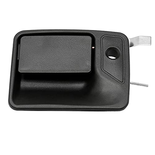Exterior Door Handle, Compatible with 1999-2016 Ford F-250 F-350 F-450 F-550 Super Duty | 2000-2005 Ford Excursion & More, Front Outside Left Driver Side with Key Hole | Replace# 7C3Z-2522405-AA 79306