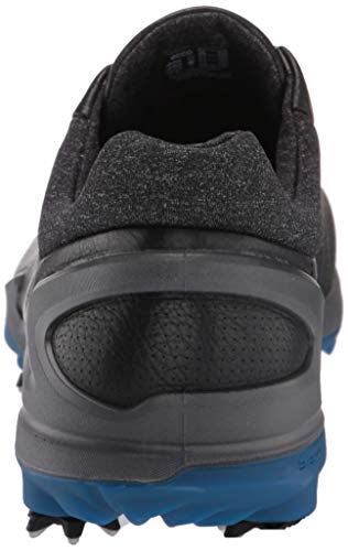 ECCO Men's Biom G3 BOA Gore-TEX Golf Shoe, Black Yak Leather, 12-12.5