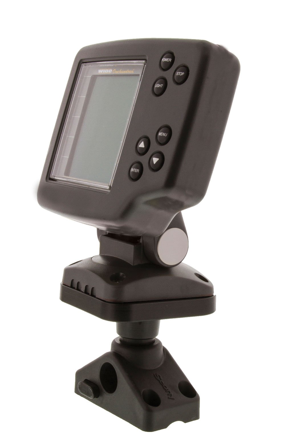 Garmin Tilt/Swivel Mount for The Striker Plus 4/4Cv, 010-12439-10 and Scotty Fishing 0368 Scotty Fishfinder Mount, Black, Original version Bundle