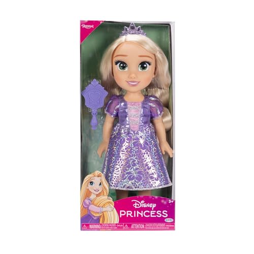 Disney Princess My Friend Rapunzel Doll 14 inch Tall includes Removable Outfit, Tiara, Shoes & Brush