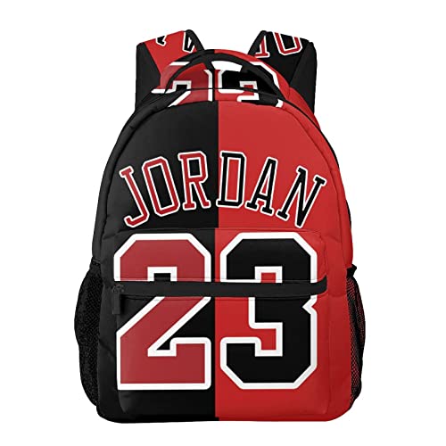 PAPIYI Basketball 23 Backpack Laptop Travel Book Bag Lightweight Daypack For Men Women Teens