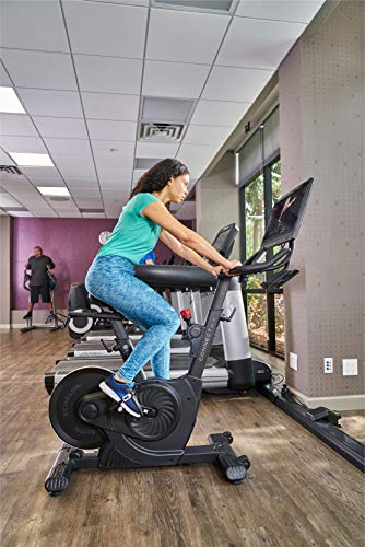 Echelon Smart Connect Fitness Bike, 30-Day Free Echelon Membership, Easy Storage, Small Spaces, Cushioned Seat, Solid Design, HIIT, Top Instructors, 32 Resistance Levels, Bluetooth, EX-7S