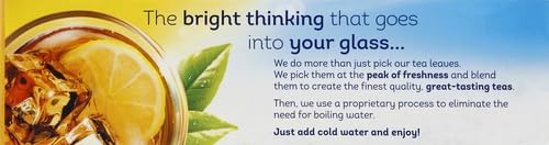 Lipton Cold Brew Iced Tea Bags, Family Size, 22 Count