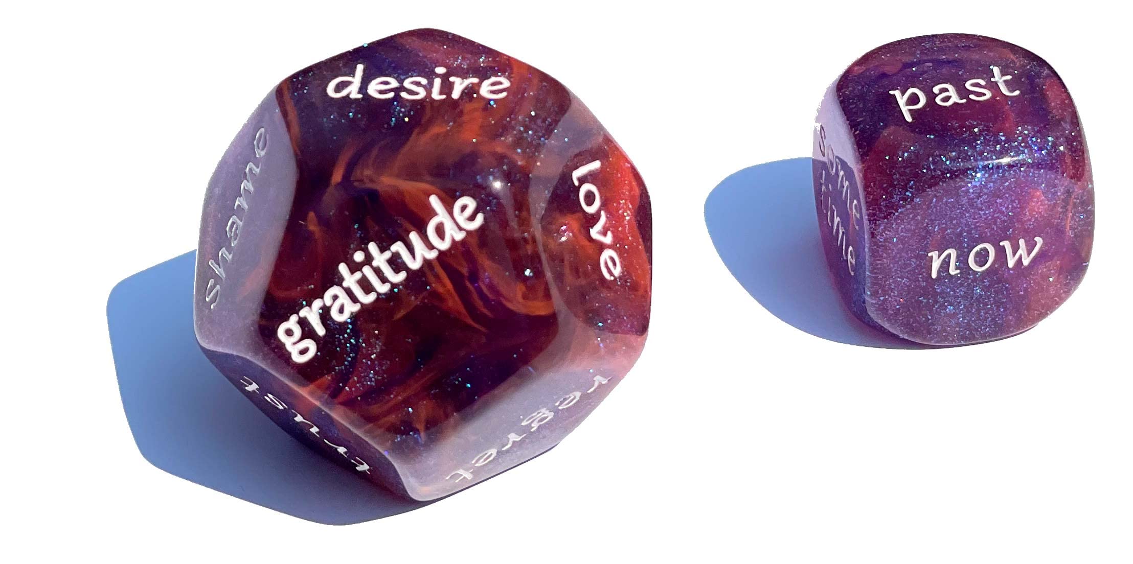 Graticube - Gratitude Card Game with Time & Space Dice - Unlock Deeper Connection Now