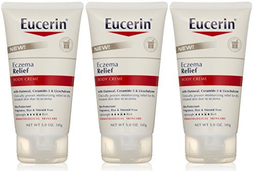 Eucerin Body Creme Eczema Relief, 5 Oz (Pack of 3)3