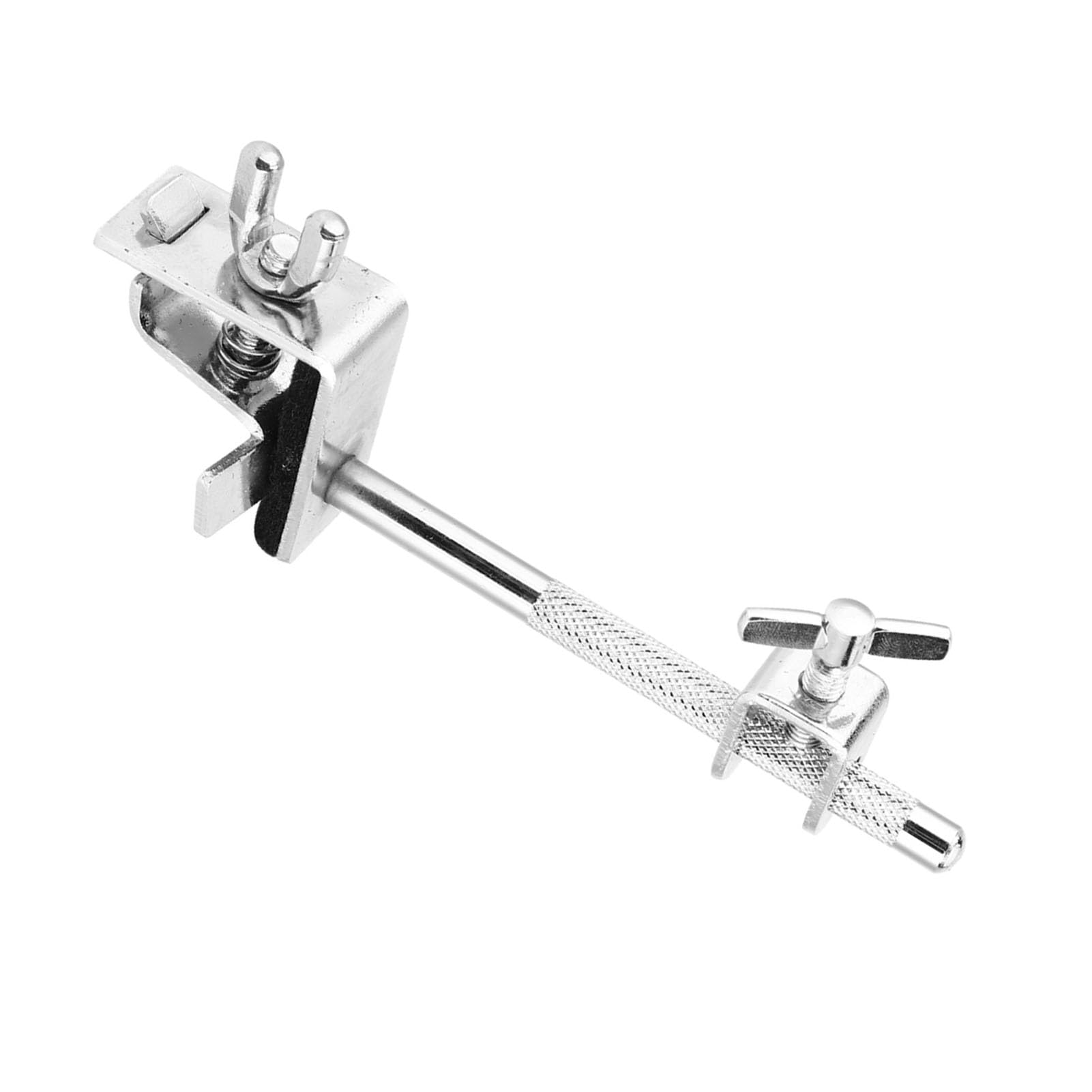 Drum Cowbell Mount Holder Clamp, Cowbell Clamp Durable Standard Drum Kit Clamp Up or Down Adjustment for Drums