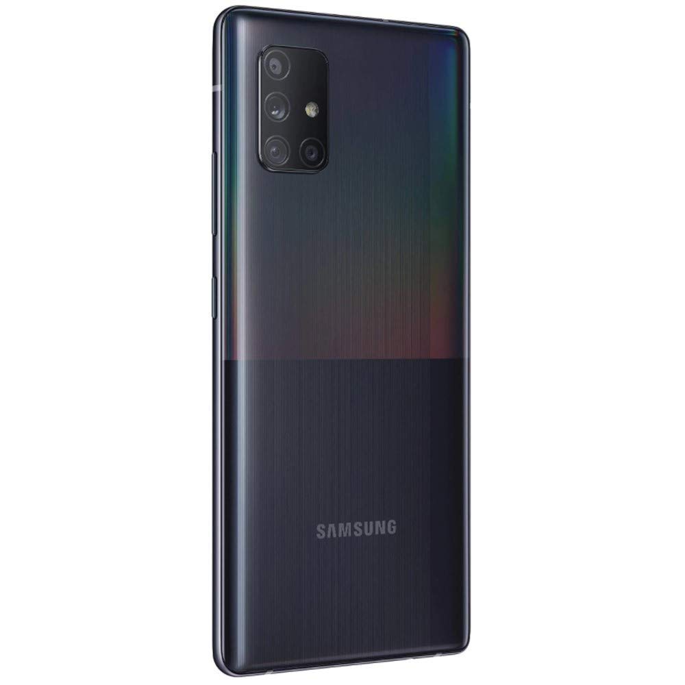 Samsung Galaxy A71 5G (128GB, 6GB) 6.7" AMOLED+, Snapdragon 765G, 4500mAh Battery, Global 5G Volte GSM AT&T Unlocked (T-Mobile, Metro, Straight Talk) A716U (Black) (Renewed)