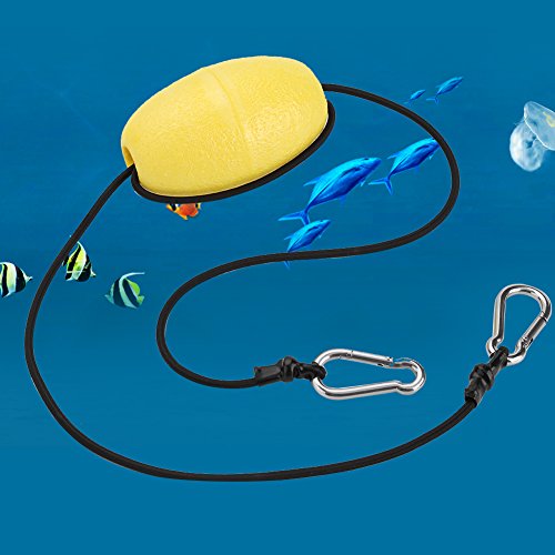 GOTOTOP AYNEFY Drift Anchor, Tow Throw Leash Line with EVA Buoy Float & Clip for Kayak Boat Grip Canoe Accessories