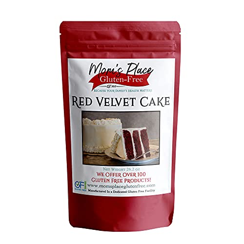 Mom's Place Gluten Free Red Velvet Cake Mix Dessert