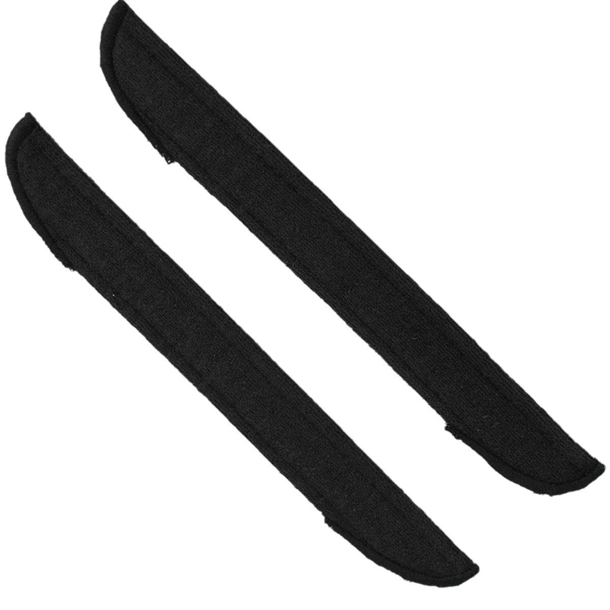 VillageHatShop VHS Hat Sizers-Black Terry Cloth (1 Package=2 Sizers, Black-Terry)