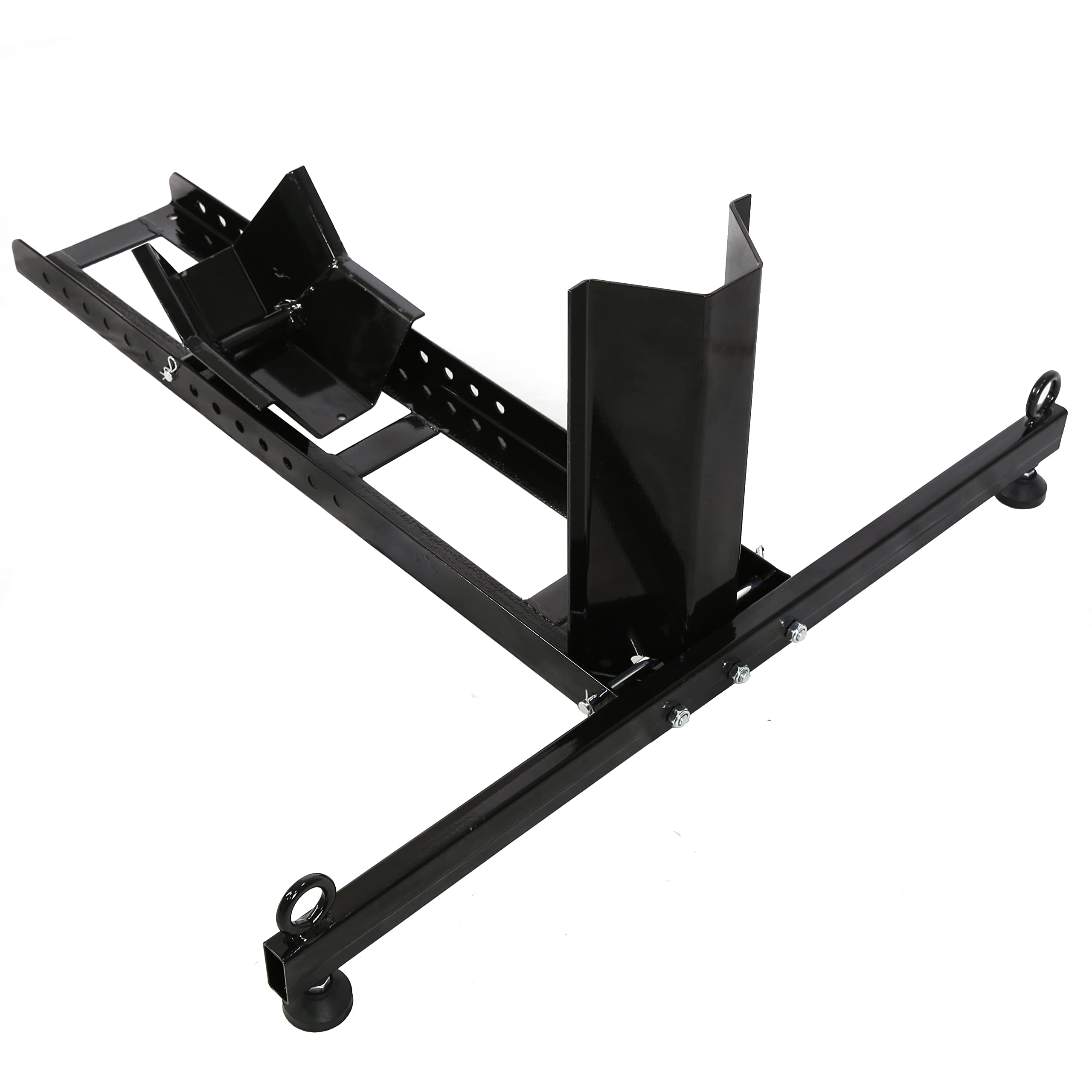 EGO BIKE Adjustable Motorcycle Wheel Chock Upright 1800lb Capacity Adjustable Motorcycle Stand Wheel Tire Chock for 15"-22" Wheels