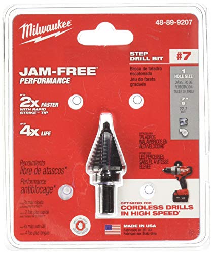 Milwaukee 48-89-9207 Step Bit #7 7/8"