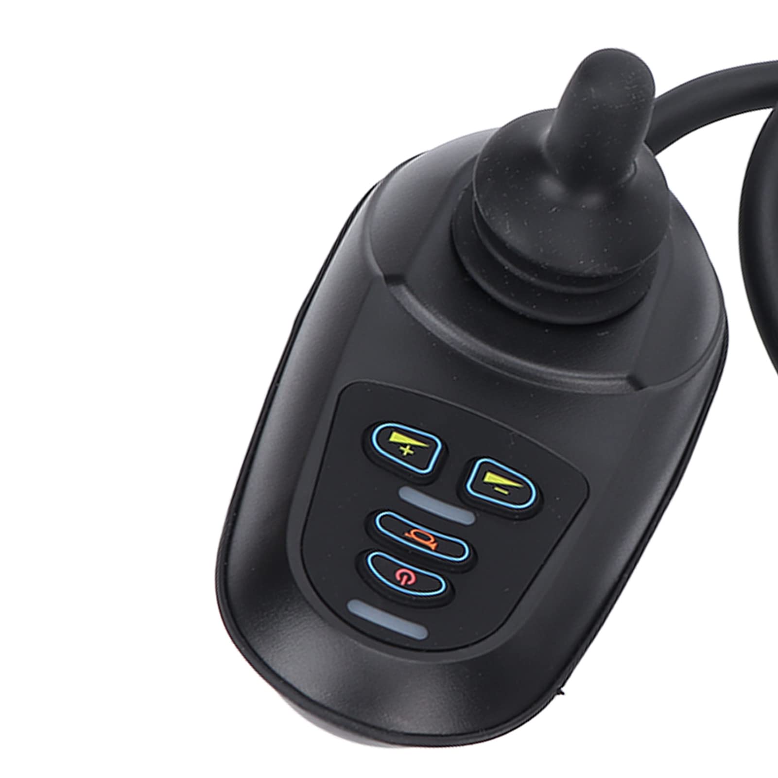 Electric Wheelchair Joystick Controller Replacement Brushed 4P Joystick Controller with Brake, EABS Parking Function-0‑50A 24V DC Motors