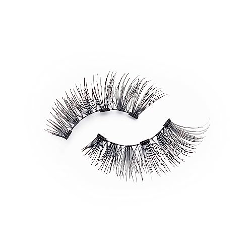 Eylure PROMAGNETIC Eyeliner & Lash Kit, No 007 Natural Fiber Eyelashes, Black