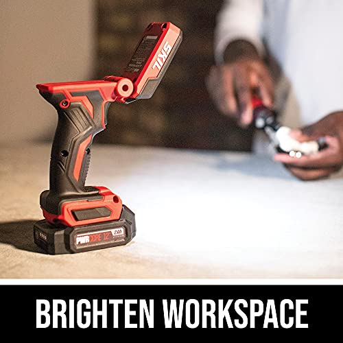 SKIL PWR CORE 12 Brushless 6-Tool Combo Kit, Included 4.0Ah Lithium Battery, 2.0Ah Lithium Battery and PWRJump Charger - CB7434-21