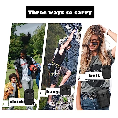OZUKO Travel Sling Bag for Men Women,Large Capacity Multipurpose Chest Bag and Mini Crossbody Phone Bag