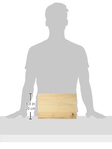 J.K. Adams 12-Inch-by-8-Inch Maple Wood Pro-Classic Cutting Board