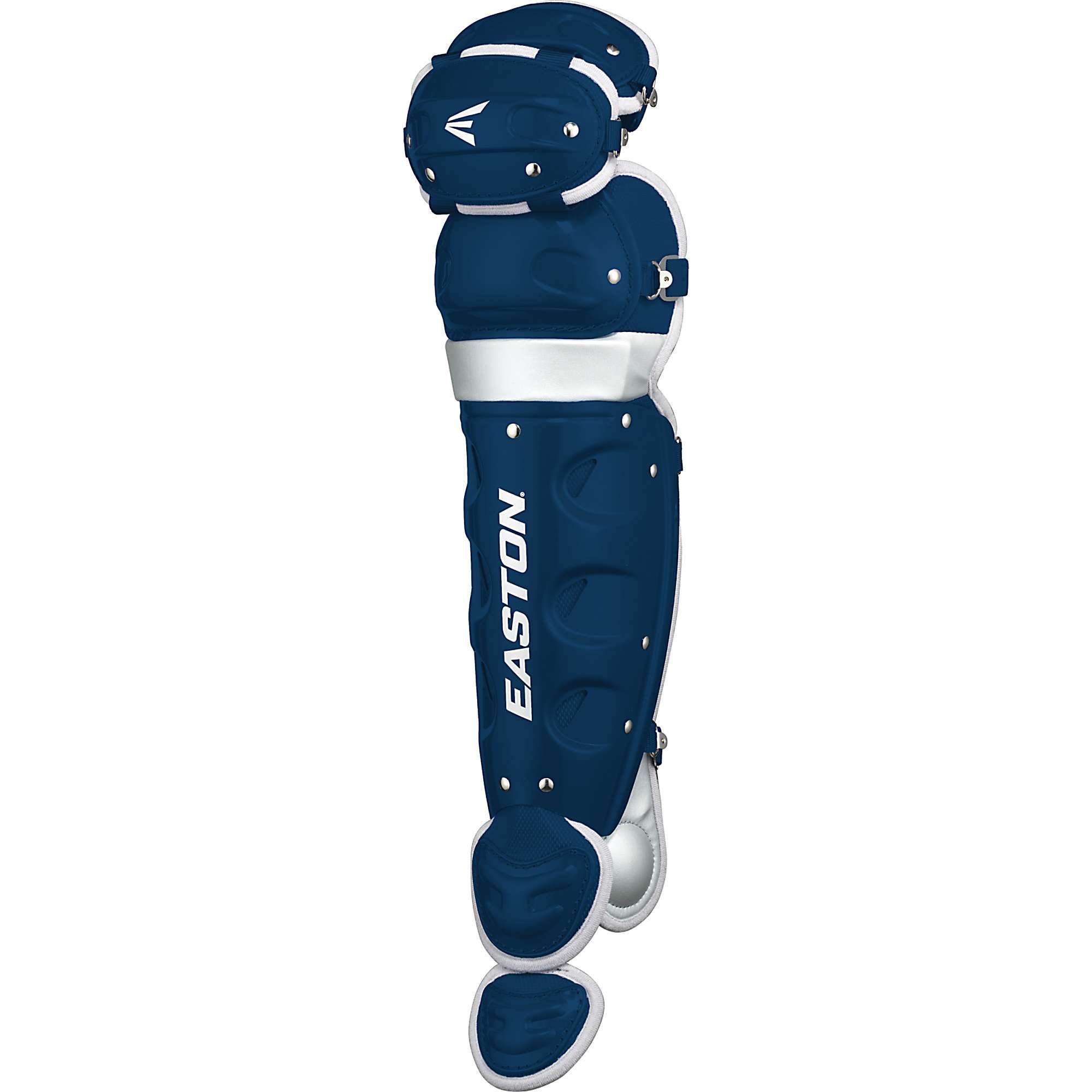 Easton Adult Rival Home and Road Leg Guard, Black/Grey