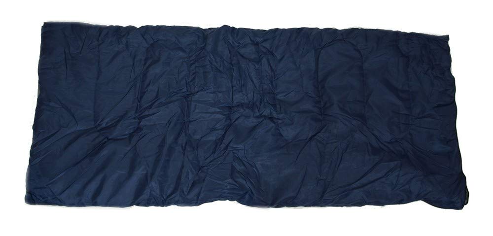 EDMBG Sleeping Bag - 20+ Degrees - Navy Blue - Camping Gear - Carrying Bag New