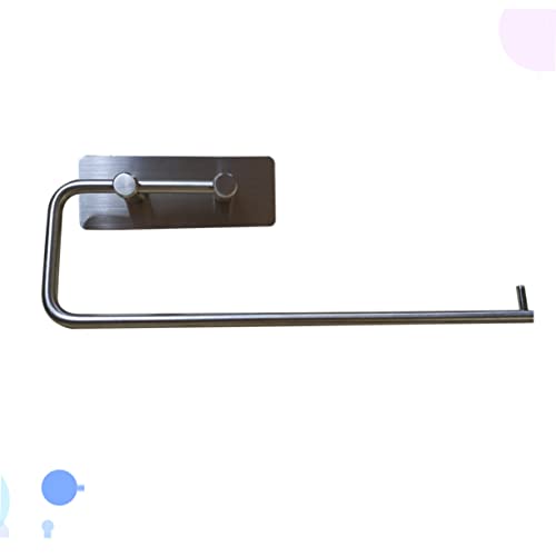 Tissue Storage Shelf Roll Bathroom Accessories Roll Tissue Holder Roll Nail Free Paper Towel Holder Toilet Paper Holder Silver Paper Rack