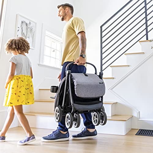 Evenflo Gold Otto Self-Folding Lightweight Travel Stroller (Sapphire Blue)