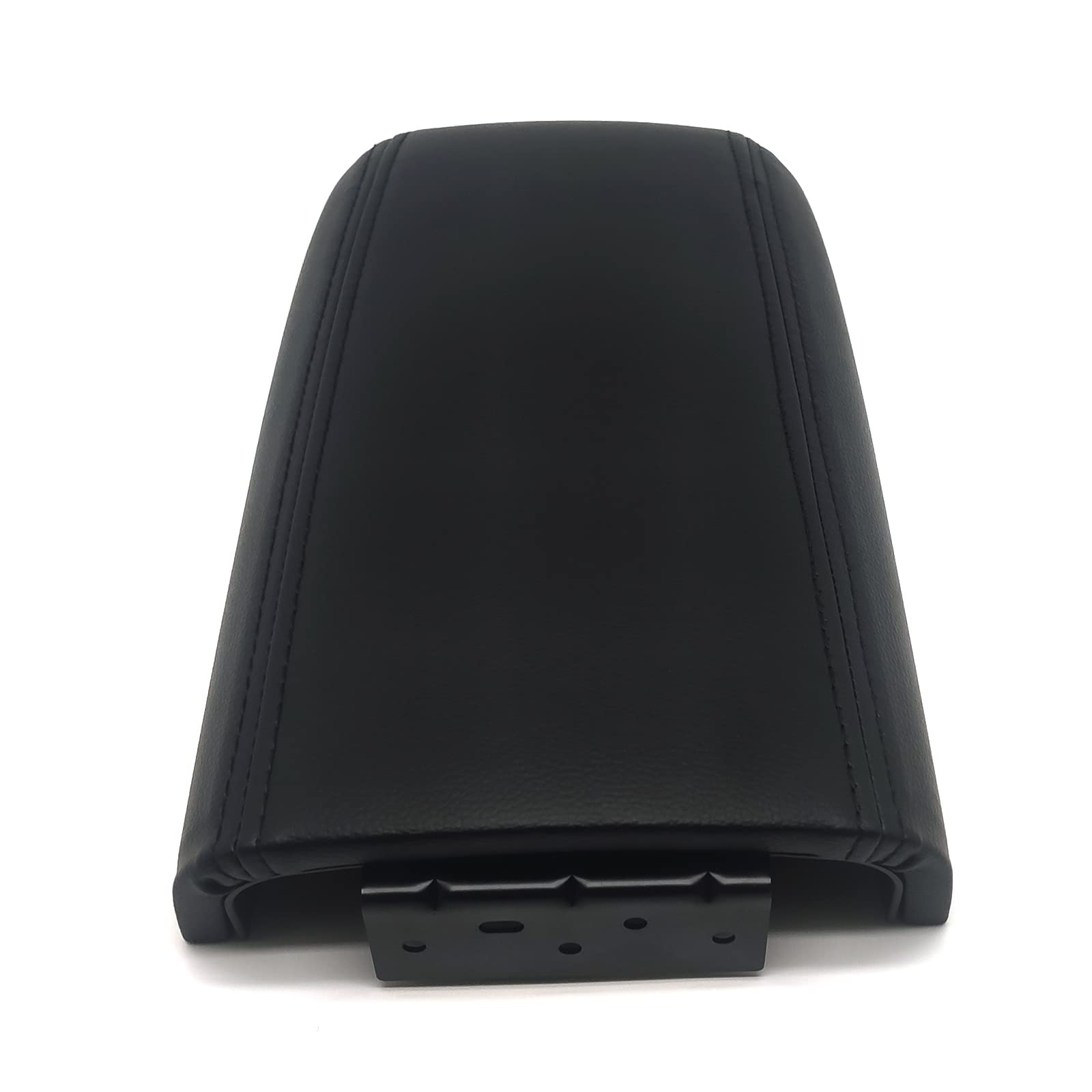 FEXON Center Console Lid Armrest Cover Kit Compatible with Buick Rainier 2006-2007 GMC Envoy Chevy Trailblazer 2006-2009 Replaces 25998844 Black