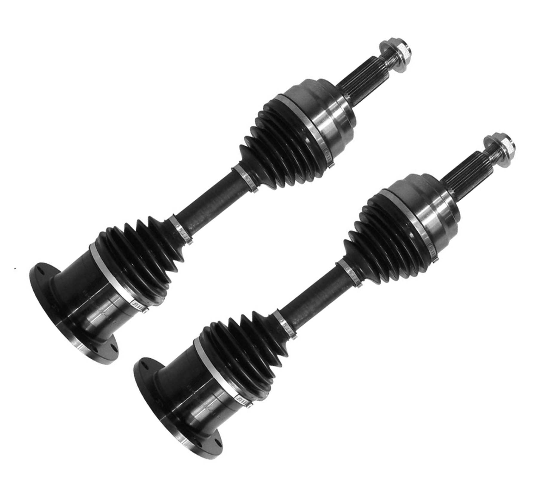 DTA DT1507450741 Front Driver and Passenger Side Premium CV Axles (New Drive Axle Assemblies - 2 pcs (Pair)) Fits Ford F150, Expedition, Lincoln Navigator