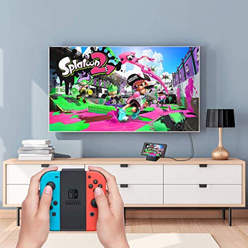 Switch Dock for Nintendo Switch/Switch OLED,Switch Docking Station Replacement for Official Nintendo Switch Dock,Travel Switch TV Dock 4K HDMI USB 3.0 Ports,Nintendo Switch Accessories