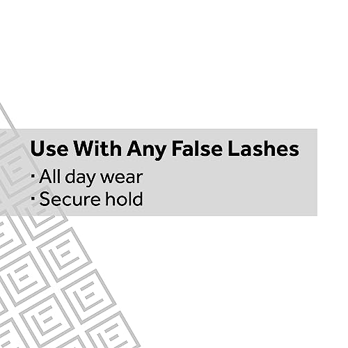 Eylure Line & Lash 2-in-1 Adhesive Eyeliner, Black