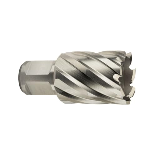 Jancy Slugger by Fein - HSS Annular Cutter with Premium M2 High Speed Steel - 3/4" Straight Shank, 1" Depth, 1" Diameter - 63134254041