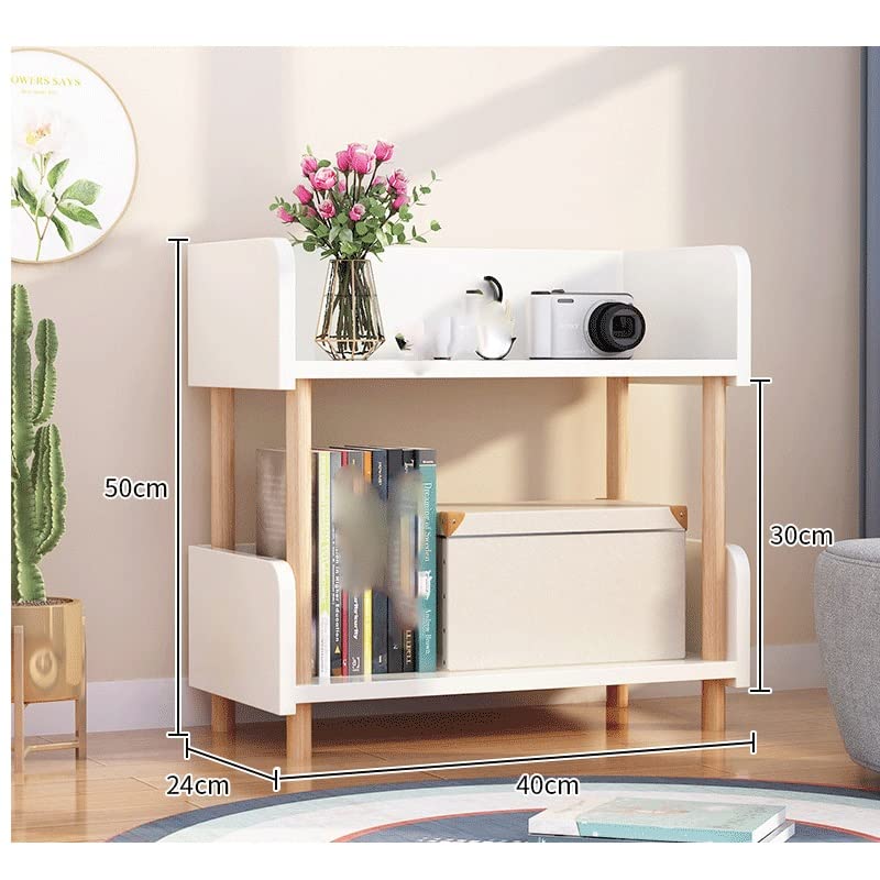 GELTDN Simple Floor-to-Ceiling Bookshelf Simple Living Room Multi-Layer Shelving Shelf Saving Space Primary School ( Color : E , Size : 40*50cm )