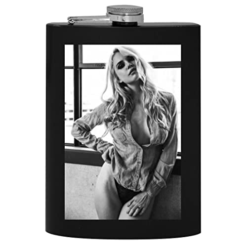 FC Carino B35Y22D63W0403448M07T32C02S27-8oz Black Hip Alcohol Drinking Flask PDI #PIDP403448