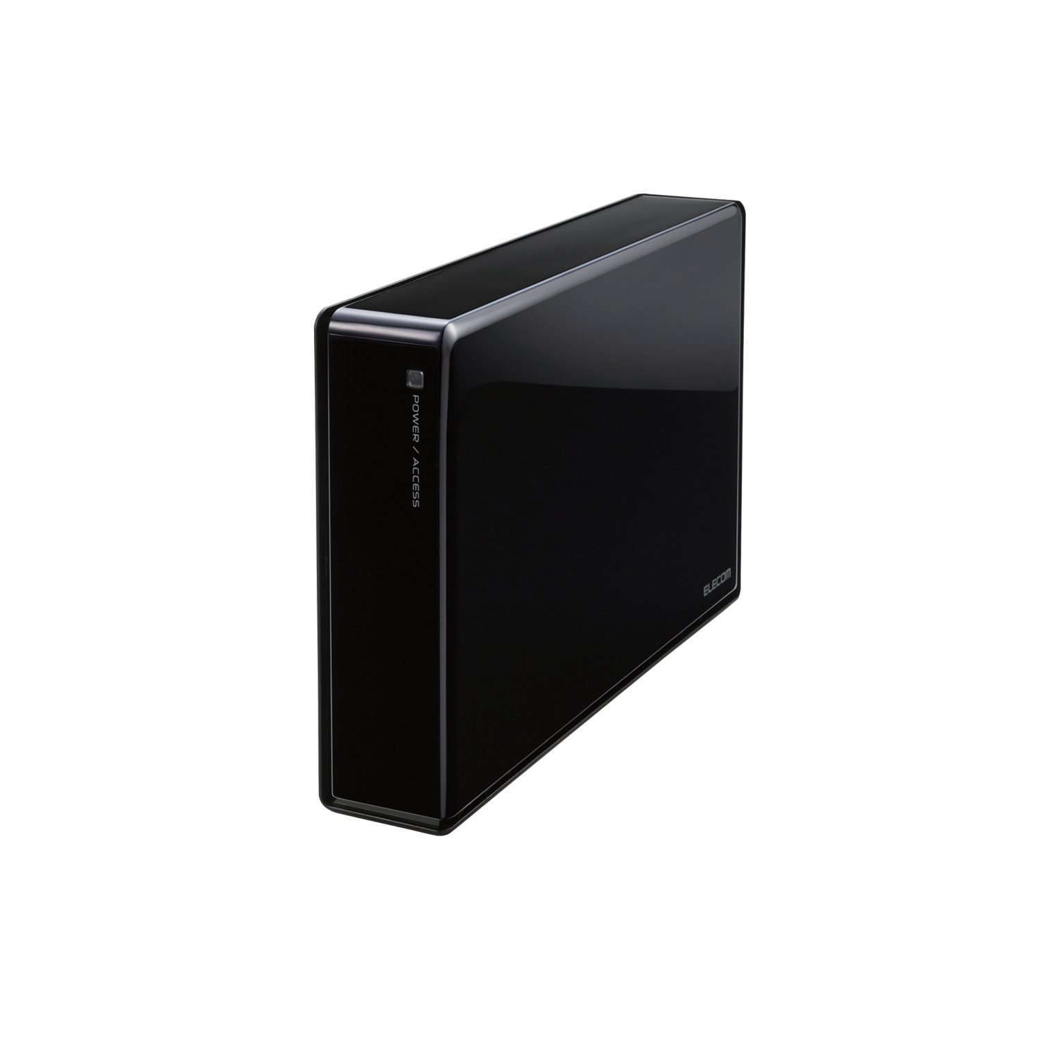 ELECOM External Hard Disk Drive 3TB Silent Fan Less Type [Black] ELD-QEN030UBK (Japan Import)