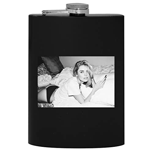 FC Carino B35Y22D63W0734682M07T32C02S27-8oz Black Hip Alcohol Drinking Flask PDI #PIDP734682