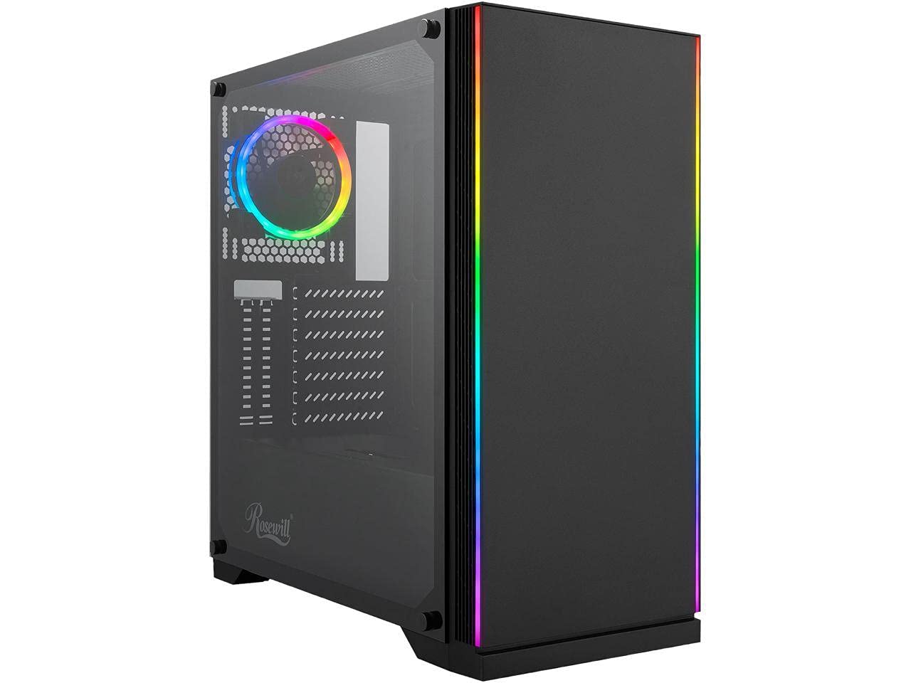 Gaming Computer Geforce RTX 3060 Graphics Desktop PC for Gaming 8 Core Ryzen CPU 4.6 Ghz 32GB DDR4 RAM 1TB SSD NVME Plug and Play Tower PC
