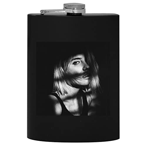FC Carino B35Y22D63W0403474M07T32C02S27-8oz Black Hip Alcohol Drinking Flask PDI #PIDP403474