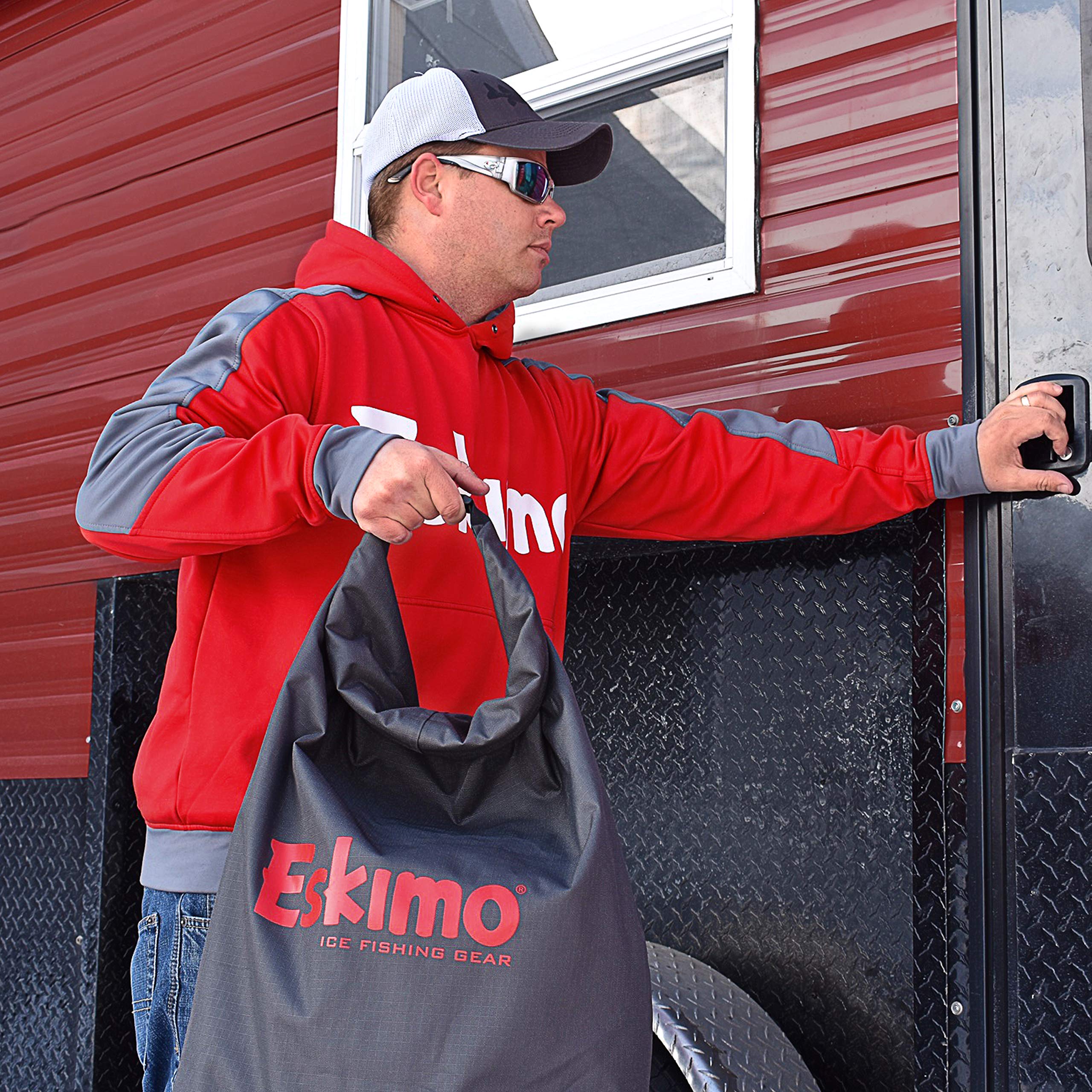 Eskimo Large Mouth Dry Bag, Gray, One Size