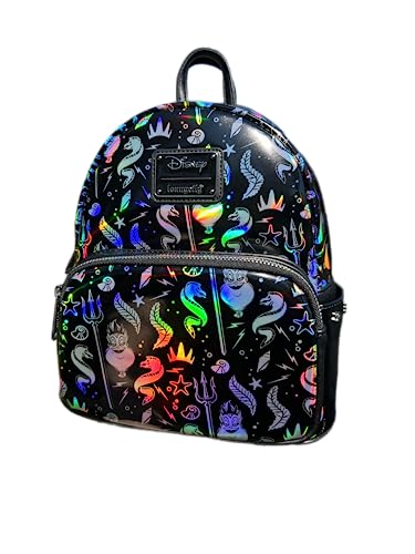 Loungefly Little Mermaid Iridescent Ursula AOP Mini Backpack Toyz N Fun Exclusive