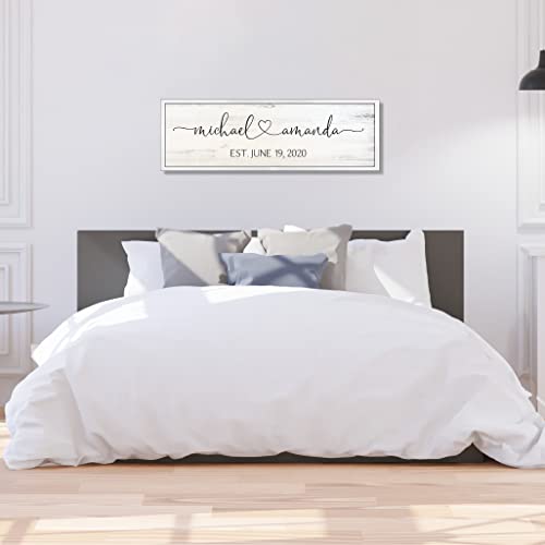 Master bedroom wall decor over the bed-marriage signs-wedding gift for couple-bridal shower gift