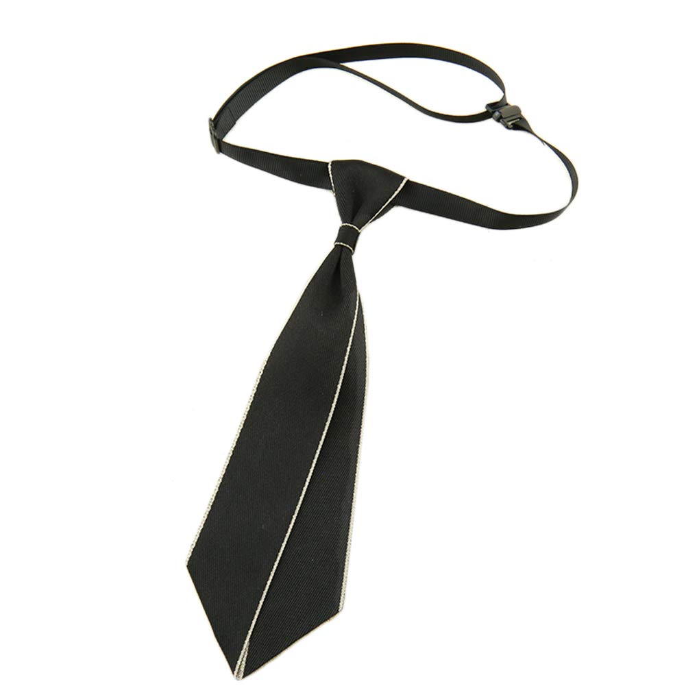 FASELE JKQBUX Tie for Men Women Adjustable Bowtie School Uniform Pre Tied Bows for Girls Neck Tie Accessories
