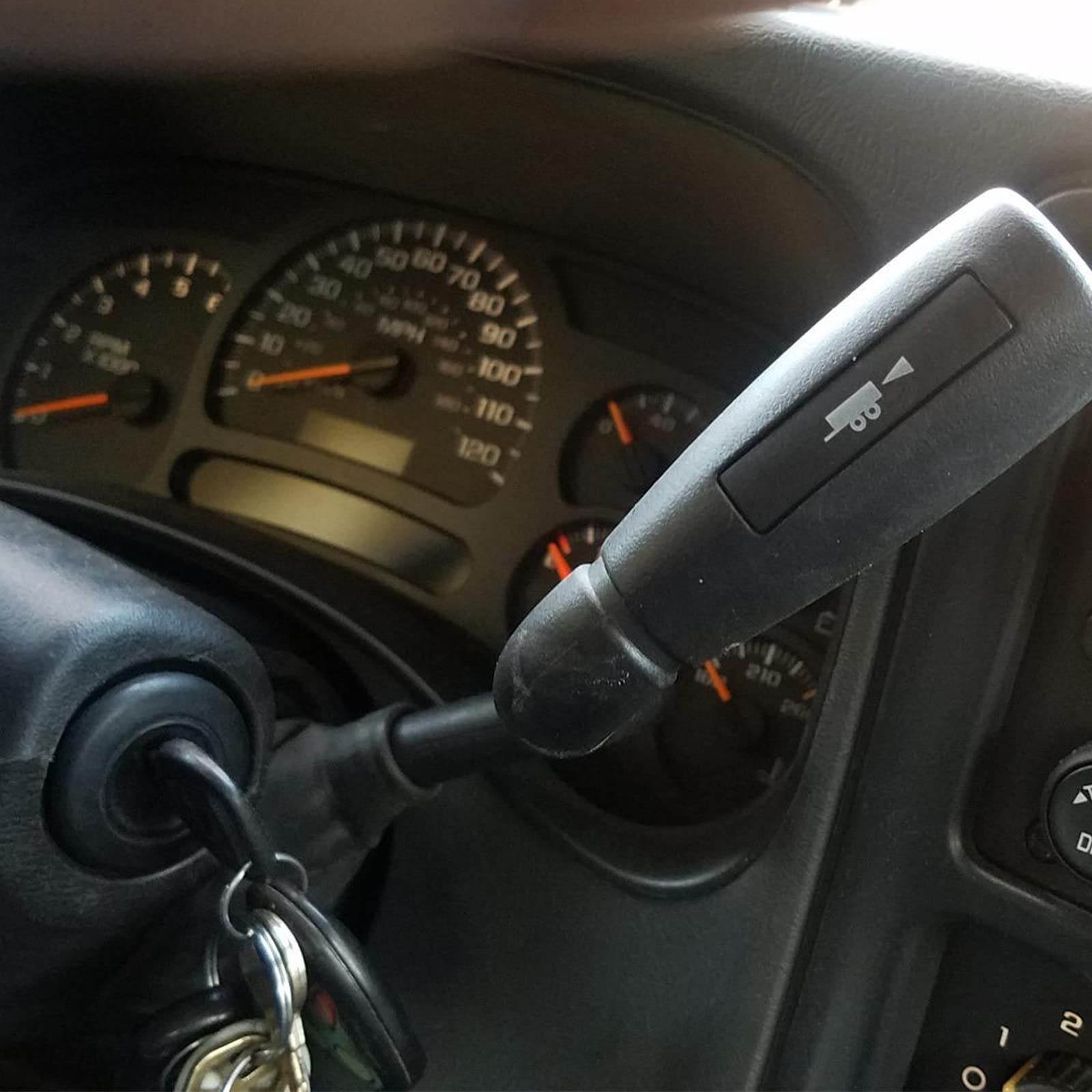GrteRokky Gear Shift Lever w/Tow Haul Button compatible for Chevrolet Avalanche 2002-06 Tahoe/Suburban 2000-06 Silverado 1999-06 GMC Sierra 1999-07 replace shifter 15038407