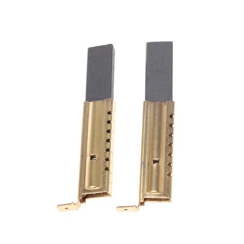 FLAVAS 2Pcs/Set Washing Machine Motor Carbon Fiber Insert Brush L94MF7, Compatible for Siemens Washing Machine 5X13.5X39.6mm