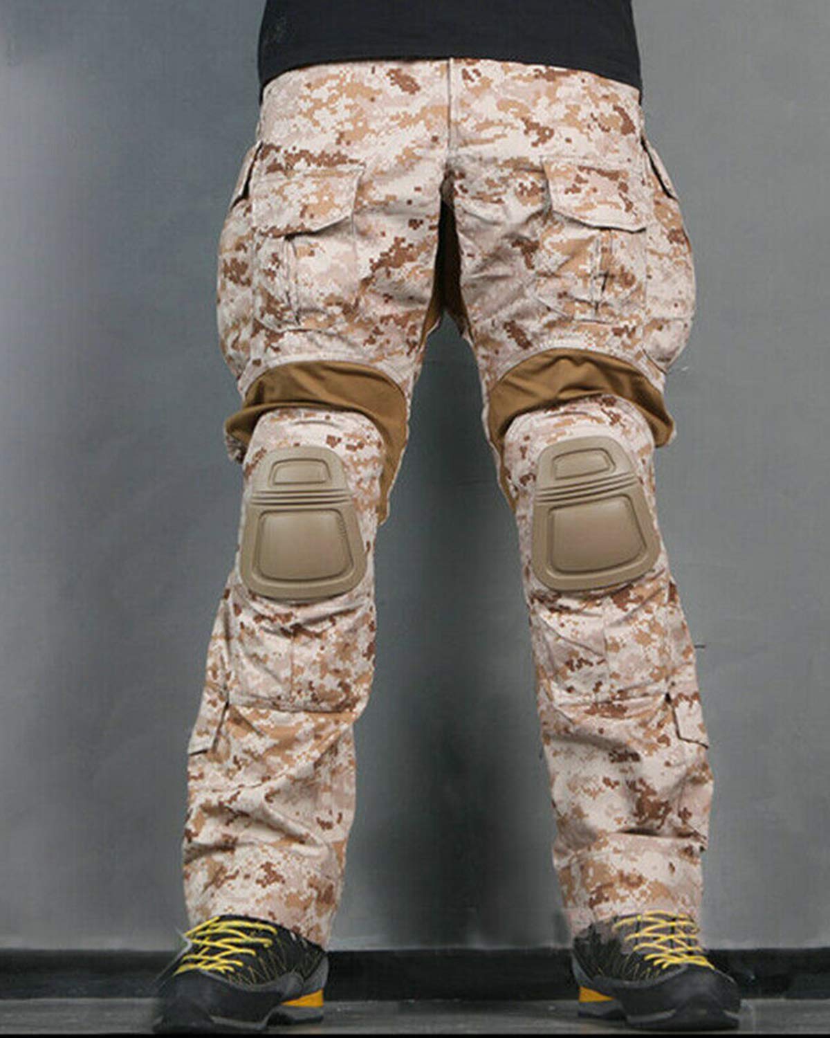 EMERSONGEAR G3 Combat Pants with Knee Pads Airsoft Tactical Pants Hunting Airsoft Paintball Multicam Camo Pants R1 X-Large